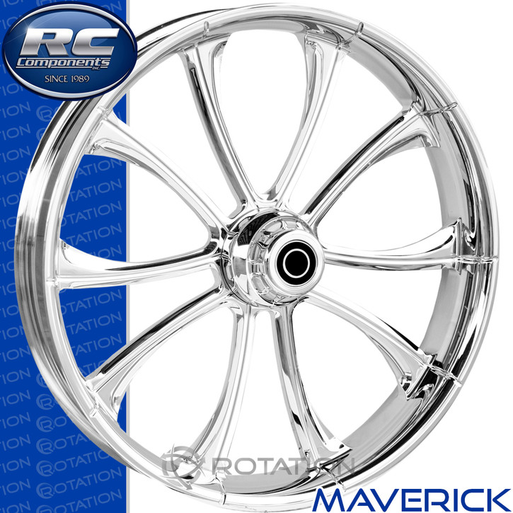 RC Components Maverick Chrome Trike Freewheeler Motorcycle Wheel ...