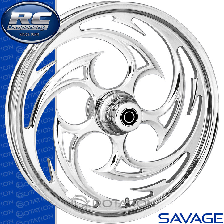 RC Components Savage Chrome Trike Freewheeler Motorcycle Wheel ...