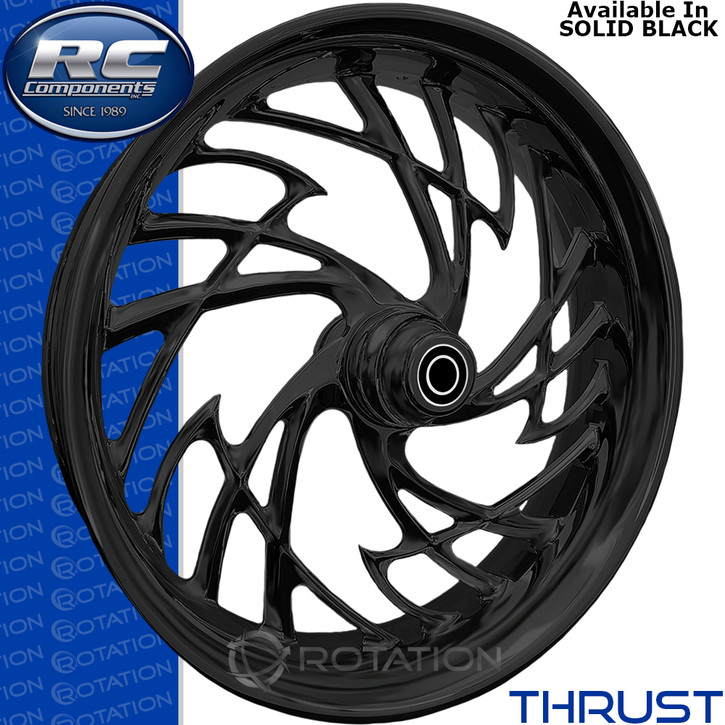 RC Components Thrust Black Trike Freewheeler Motorcycle Wheel ...