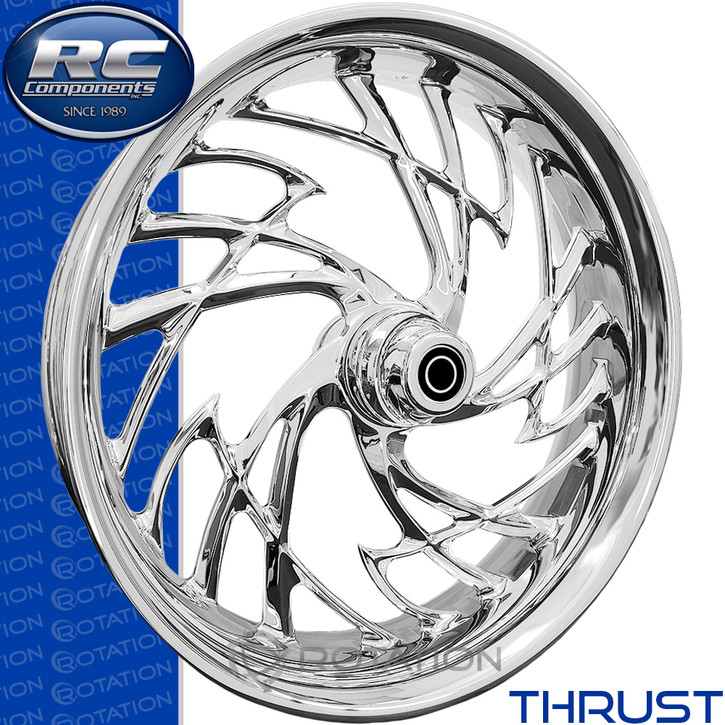 RC Components Thrust Chrome Metric Wheel | rotationwheels.com