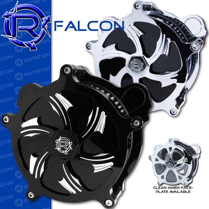 Rotation Falcon Air Cleaner Harley Touring | rotationwheels.com