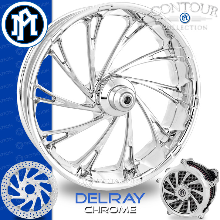 Performance Machine PM Delray Harley Wheel | rotationwheels.com