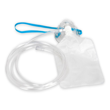 Oxygen High Concentration 100% Non-Rebreathing Mask With 7' Sure Flow ...