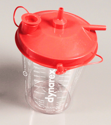 Suction Canister With Lid 800 CC