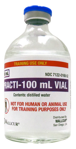 Practi-100 mL Vial (for training) 467PV