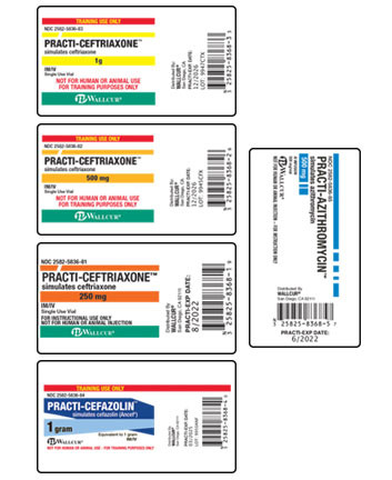 Practi-Antibiotic Labels (for training) - EMRN - Equipment Medical Rive ...