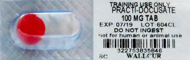 Practi-Docusate Oral Med (for training) 604CL