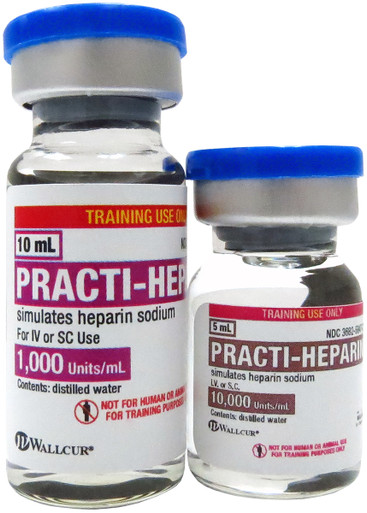 Practi-Heparin Training Pack (for training) - EMRN - Equipment Medical ...
