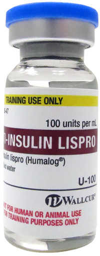 Practi-Insulin Lispro (for training) - EMRN - Equipment Medical Rive Nord
