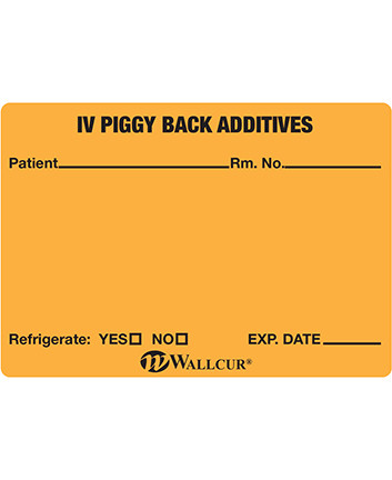 Practi-Piggy Back Label (for training) 9201PB
