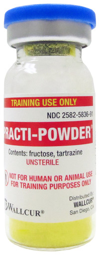 Practi-Powder Vial (for training) - EMRN - Equipment Medical Rive Nord