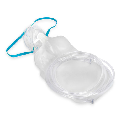 Oxygen High Concentration 100% Non-Rebreathing Mask With 7' Sure Flow ...