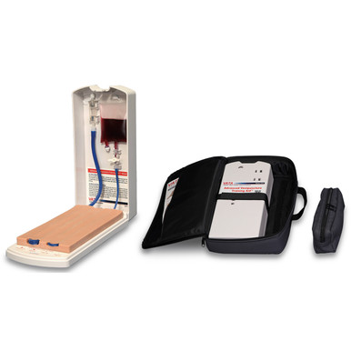 Advanced Four-Vein Venipuncture Training Aid and Carrying Case SB41560U