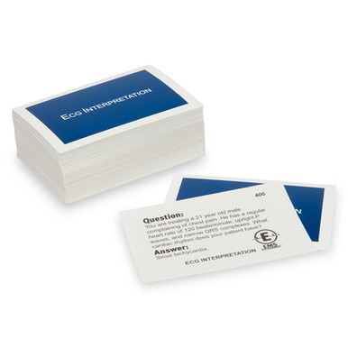 EMS CHALLENGE Supplemental Cards - ECG Interpretation SB45084