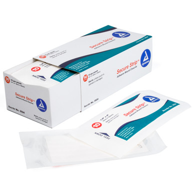 SecureStrip Adhesive Wound Closures - Sterile, 1/4" x 4" 3524
