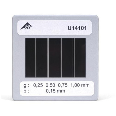Diaphragm with 4 Double Slits of Different Spacings - EMRN - Equipment ...