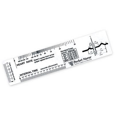 Pocket Nurse¬Æ ECG Ruler