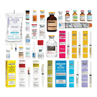 Pocket Nurse Pediatric Crash Cart Drawer 1 Refill Kits - Pocket Nurse ...