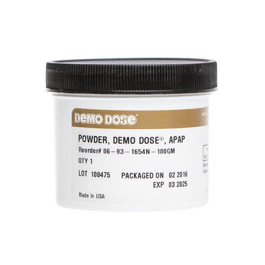Demo Dose Powder APAP 100 gm (For Training Purposes Only, Not for Human ...