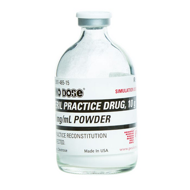 Demo Dose® Steril Practice Drug, Multiple Volume Options (For Training ...