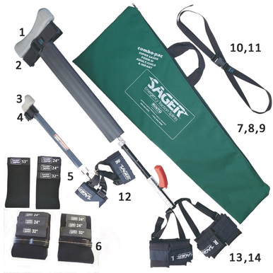 Sager Emergency Traction Splints Parts and Accessories