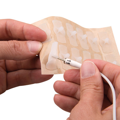 Disposable self-adhesive applicators for 3B LASER NEEDLE (package with ...