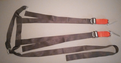 417-3 Series Ferno Ambulance Patient Stretcher HARNESS RESTRAINT STRAPS ...