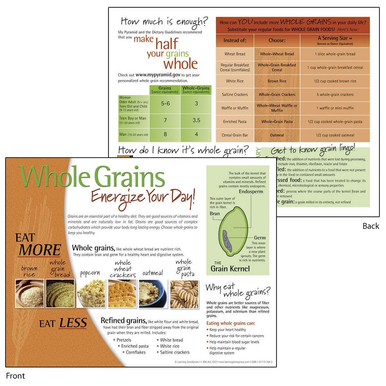 Whole Grains Tablet - 8-1/2 in. x 11 in. - 50 Sheets