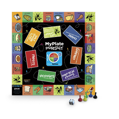 MyPlate Pursuit Board Game