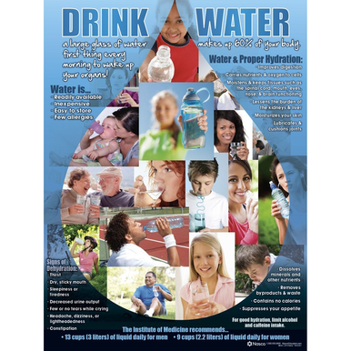 Nasco Drink Water Poster