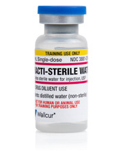 Practi-Sterile Water 10 mL Plastic Vial. Distilled Water (Non-Sterile ...
