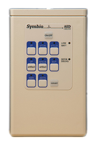 Symbio AED Simulator (No ECG) – Defibrillator Training Unit