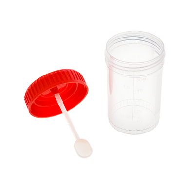 Stool Specimen Container with Spoon