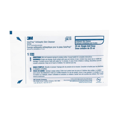 SoluPrep™ Sponge Preparation, Chlorhexidine Gluconate Iso-Propyl ...