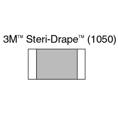 3M™ Steri-Drape™ Incise Drape, 1050, 23 in x 17 in (60 cm x 45 cm)