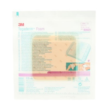 3M™ Tegaderm™ Foam Dressing, 90601, non-adhesive
