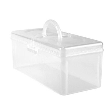 Clear Plastic Storage Carrying Case 01CC8006