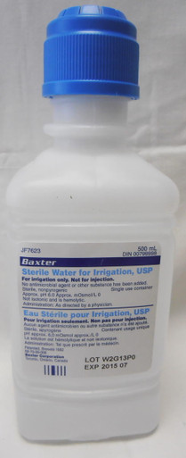 Baxter JF7114 Sterile Water 1000 ML