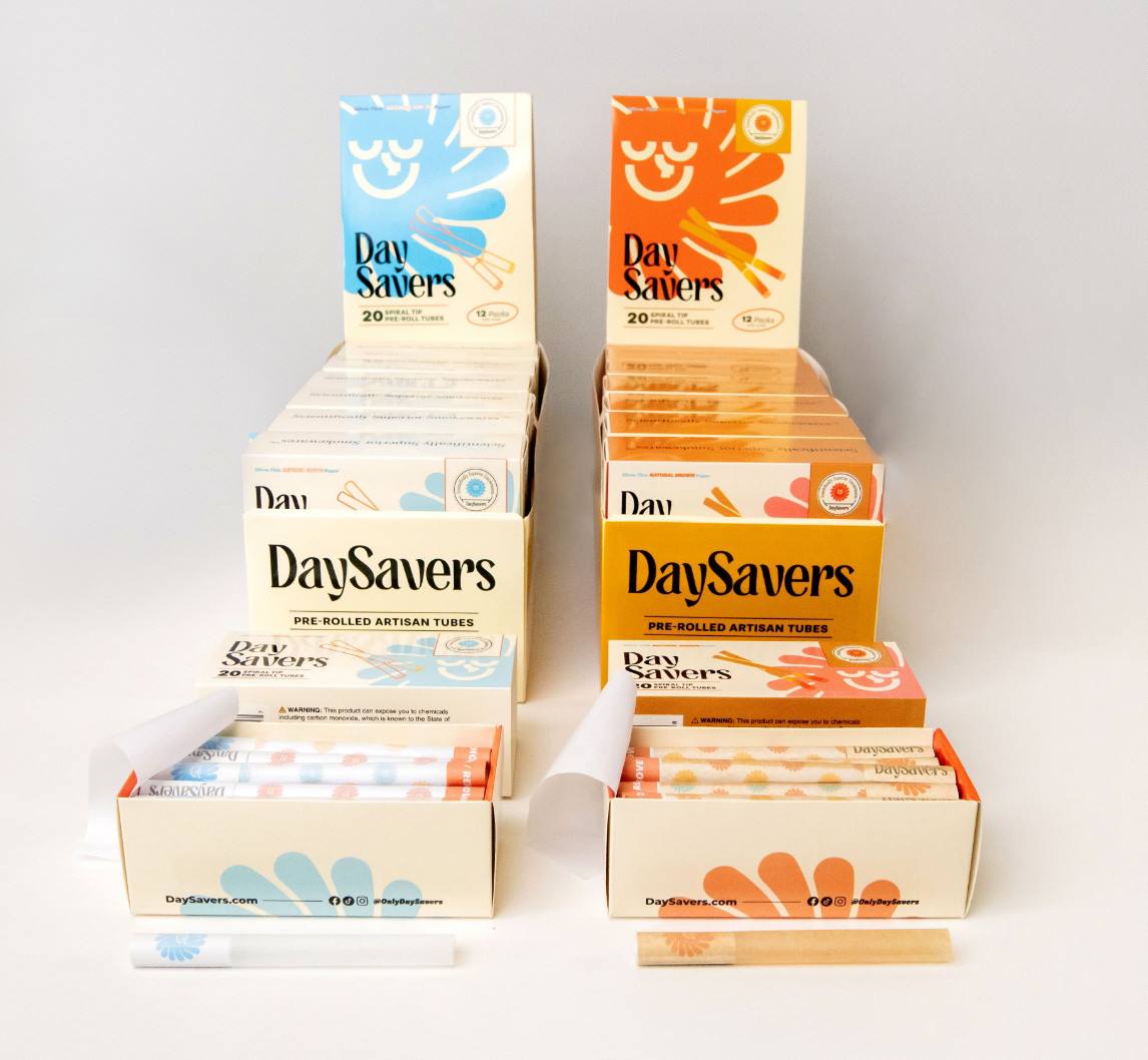 DaySavers Pre-Rolled Cones and Blunt Cones