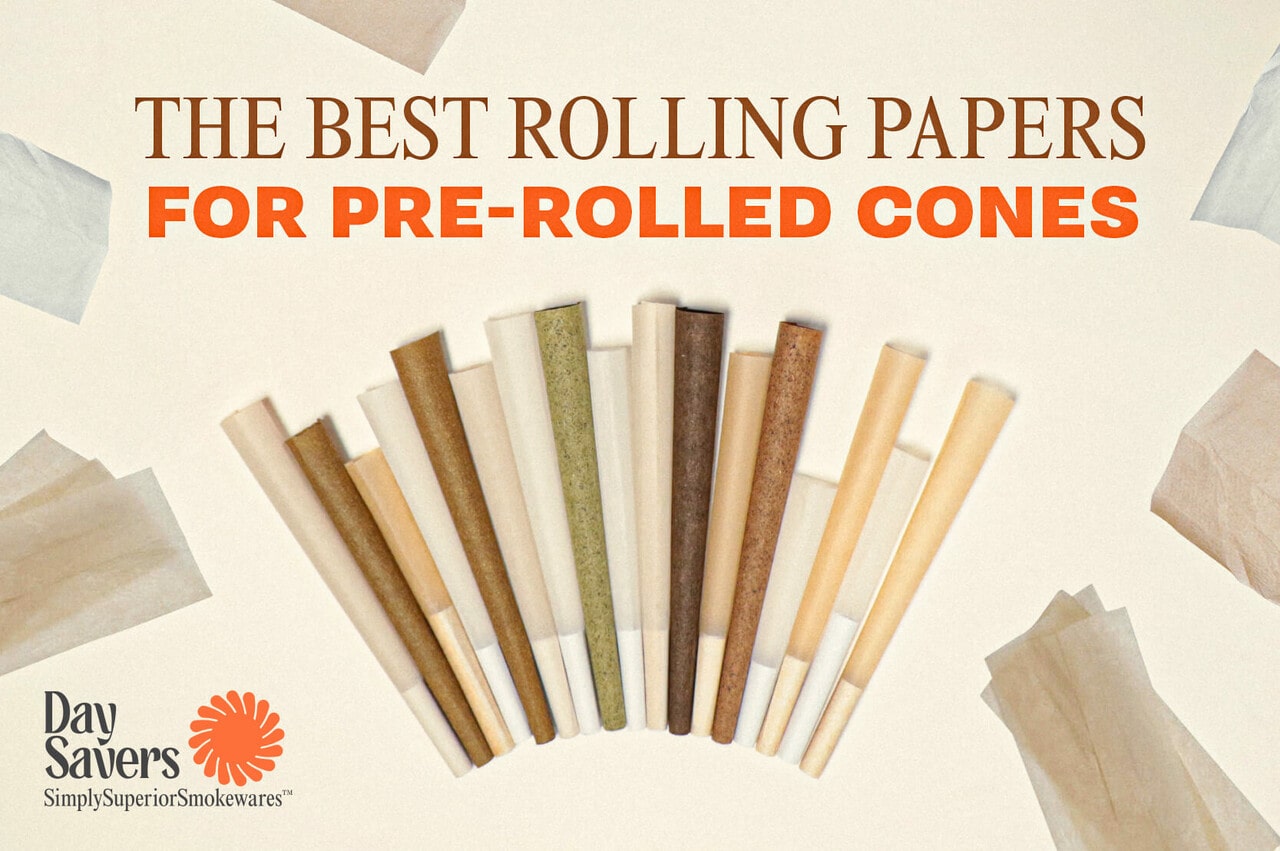 The Best Rolling Papers for Pre-Roll Cones - DaySavers