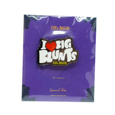 Fill-a Blunts Enamel Pin - I Love Blunts - DaySavers