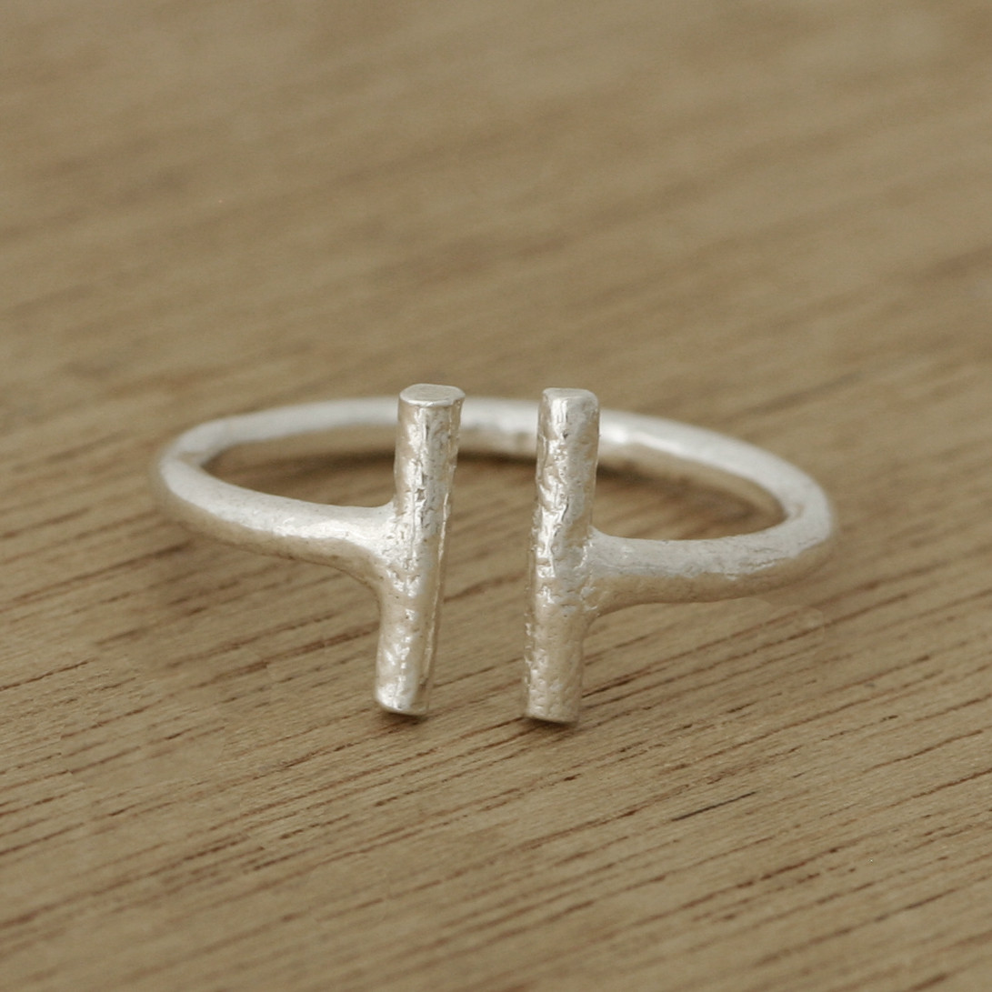 Line ring - Toby Eagle Jewellery