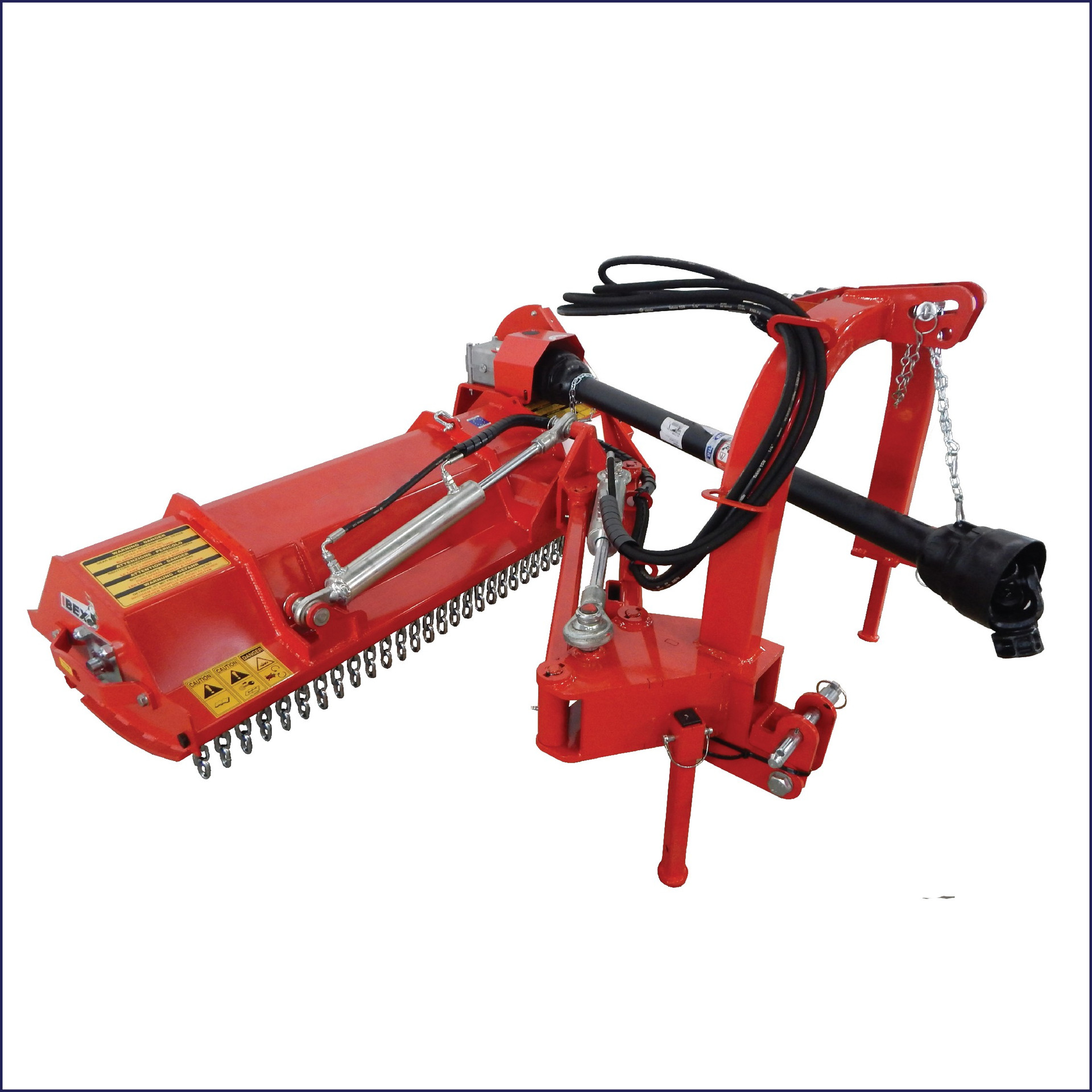 Ibex TS52 Hydraulic Offset Flail Mower (132) | Tractor Tools Direct ...