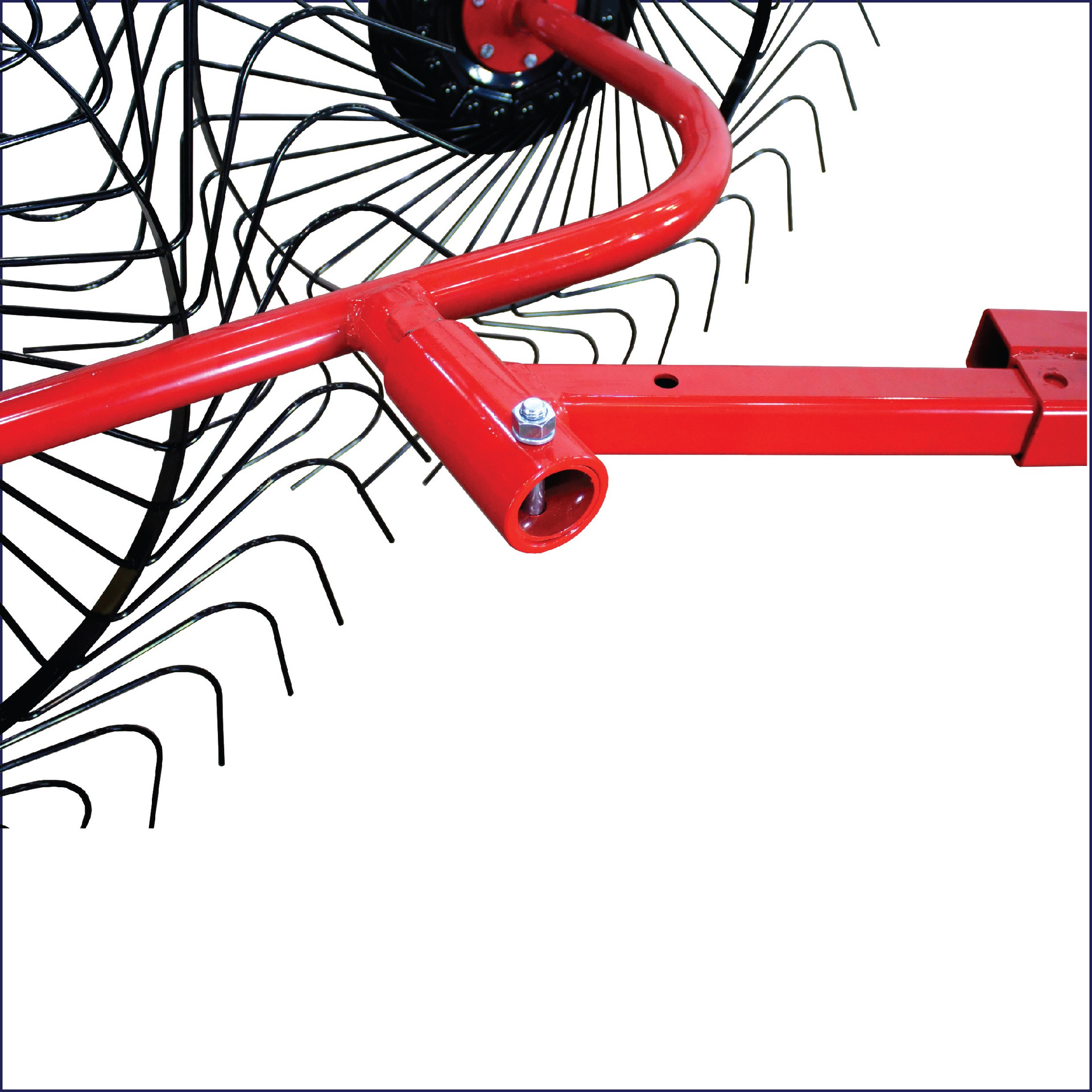 Hay Rake | Ibex TS130 2+2 V Rake | Tractor Tools Direct | Compact Tractor