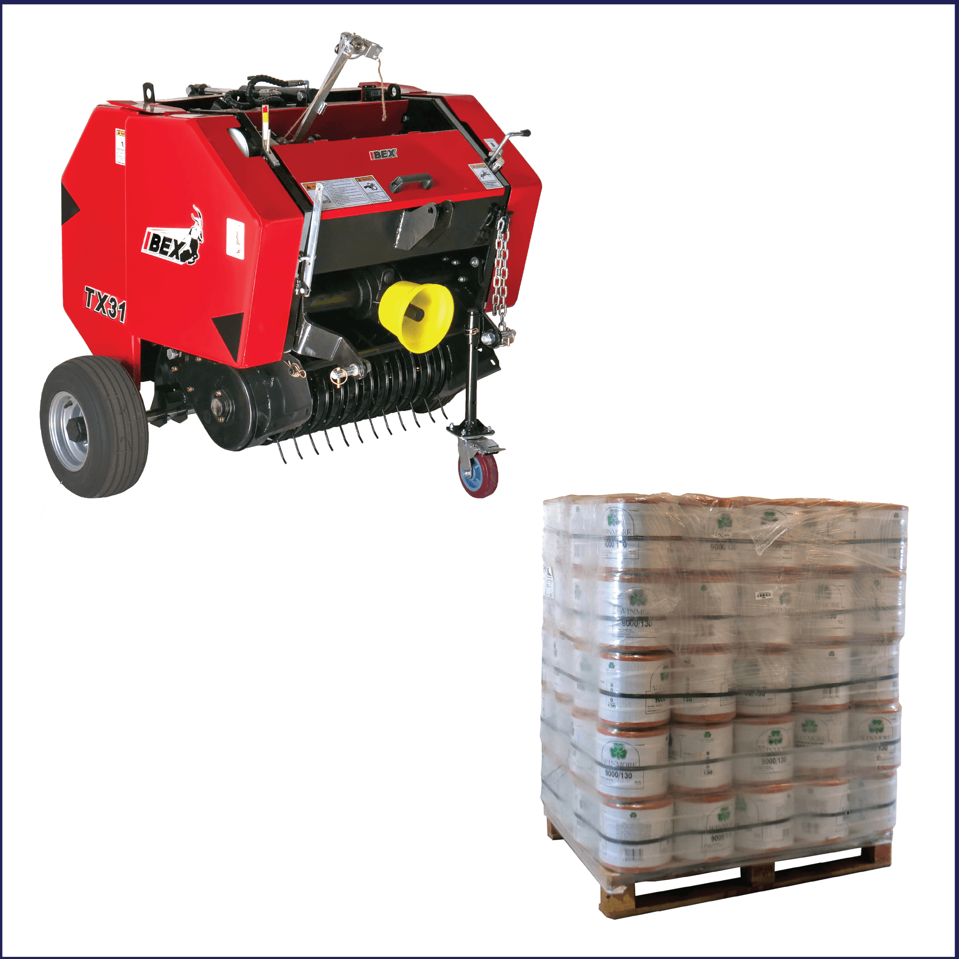 Basic Pine Straw Baling Package | Pine Straw and Hay | Subcompact and ...