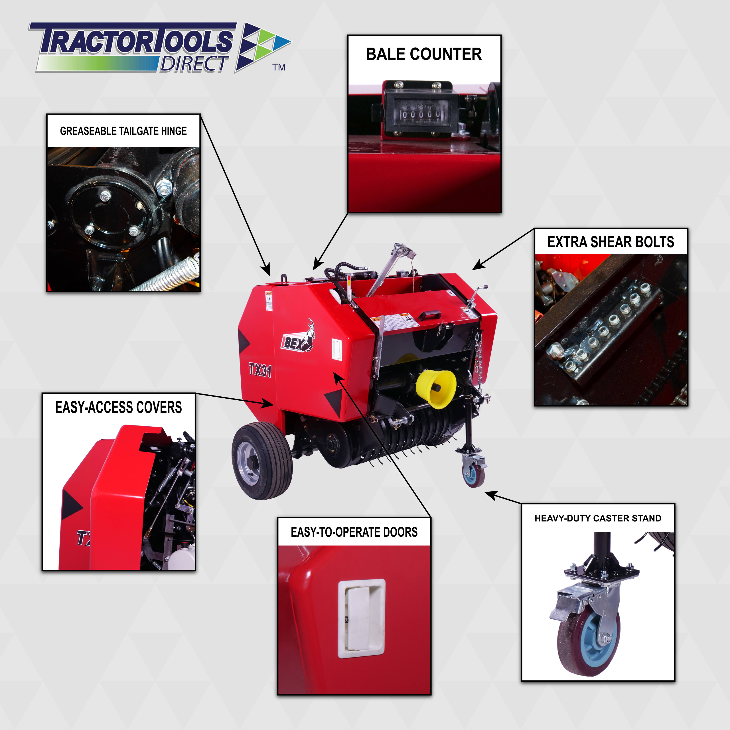 Hay Balers | Tractor Tools Direct | Small-Farm Haying Independence