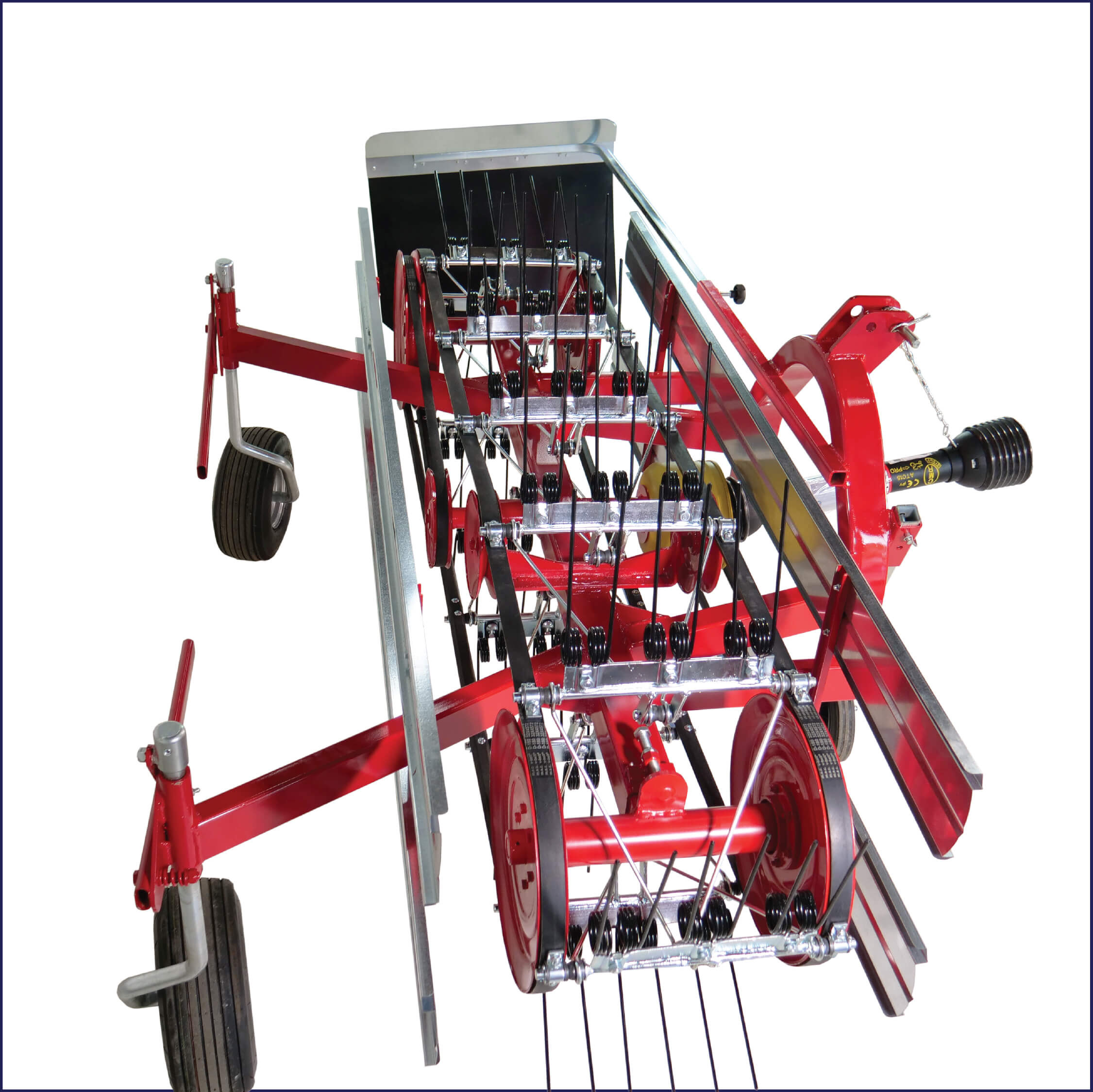 Hay Rake | Ibex TS100 Belt Rake | Tractor Tools Direct | Compact Tractor