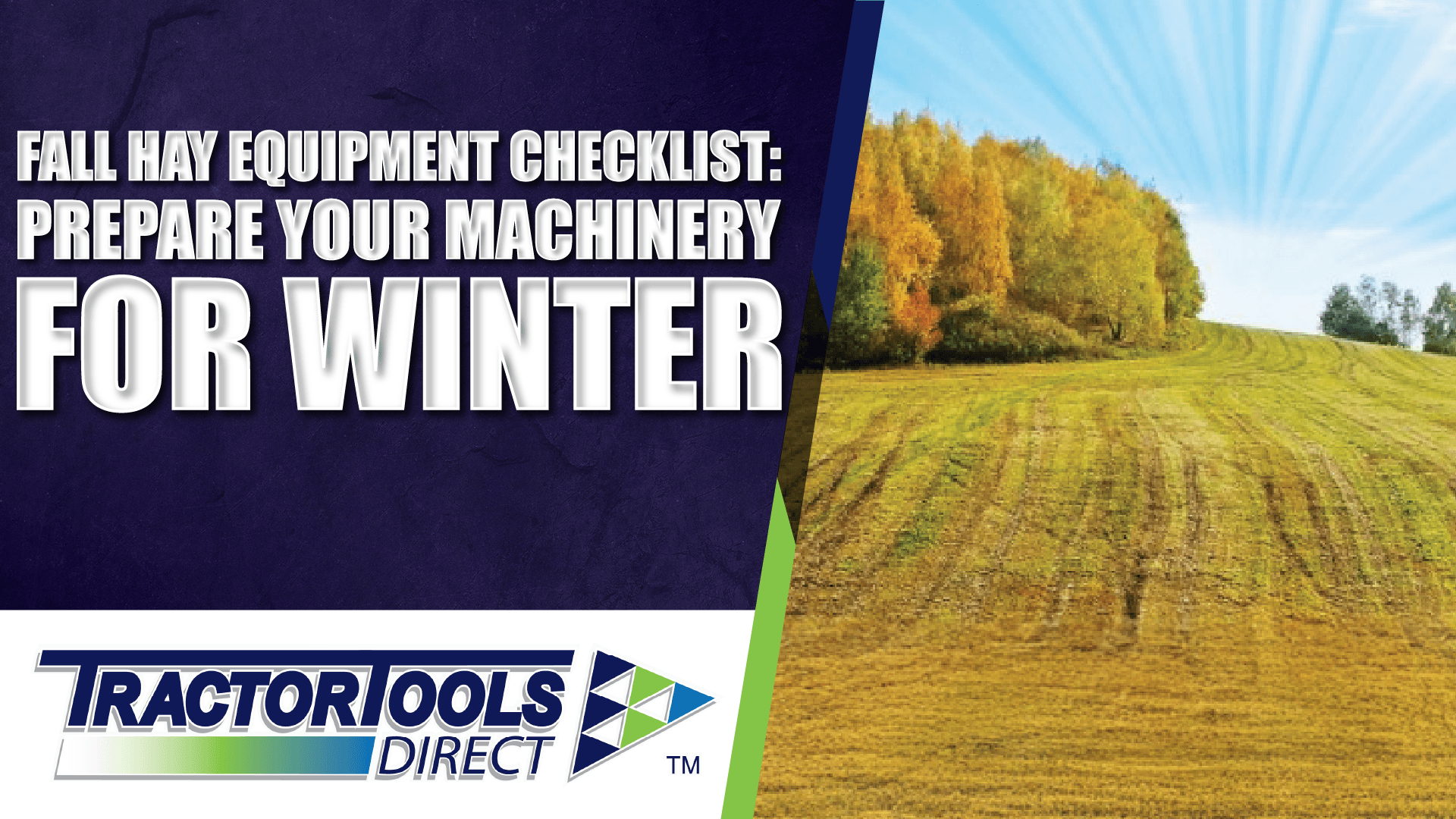 Fall Hay Equipment Checklist: Prepare Your Machinery for Winter ...