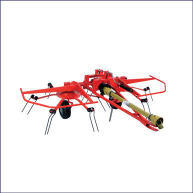 Ibex TS110 2 Rotor Tedder | Tractor Tools Direct | Bale Hay with Your ...