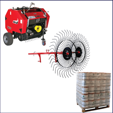 Pro Pine Straw Baling Package | Pine Straw and Hay | Subcompact and ...